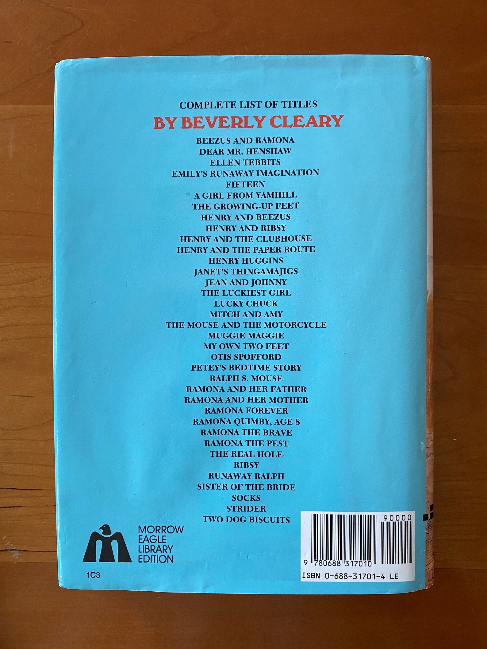 Runaway Ralph by Beverly Cleary - 1980s Morrow Hardcover - Ex-library ...