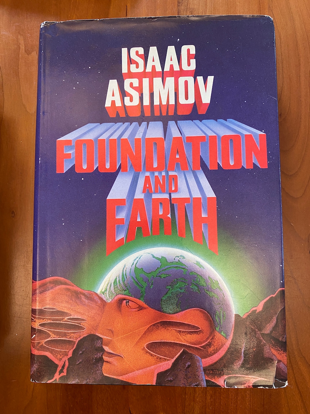 Foundation and Earth by Isaac Asimov - 1986 Doubleday Hardcover - Etsy
