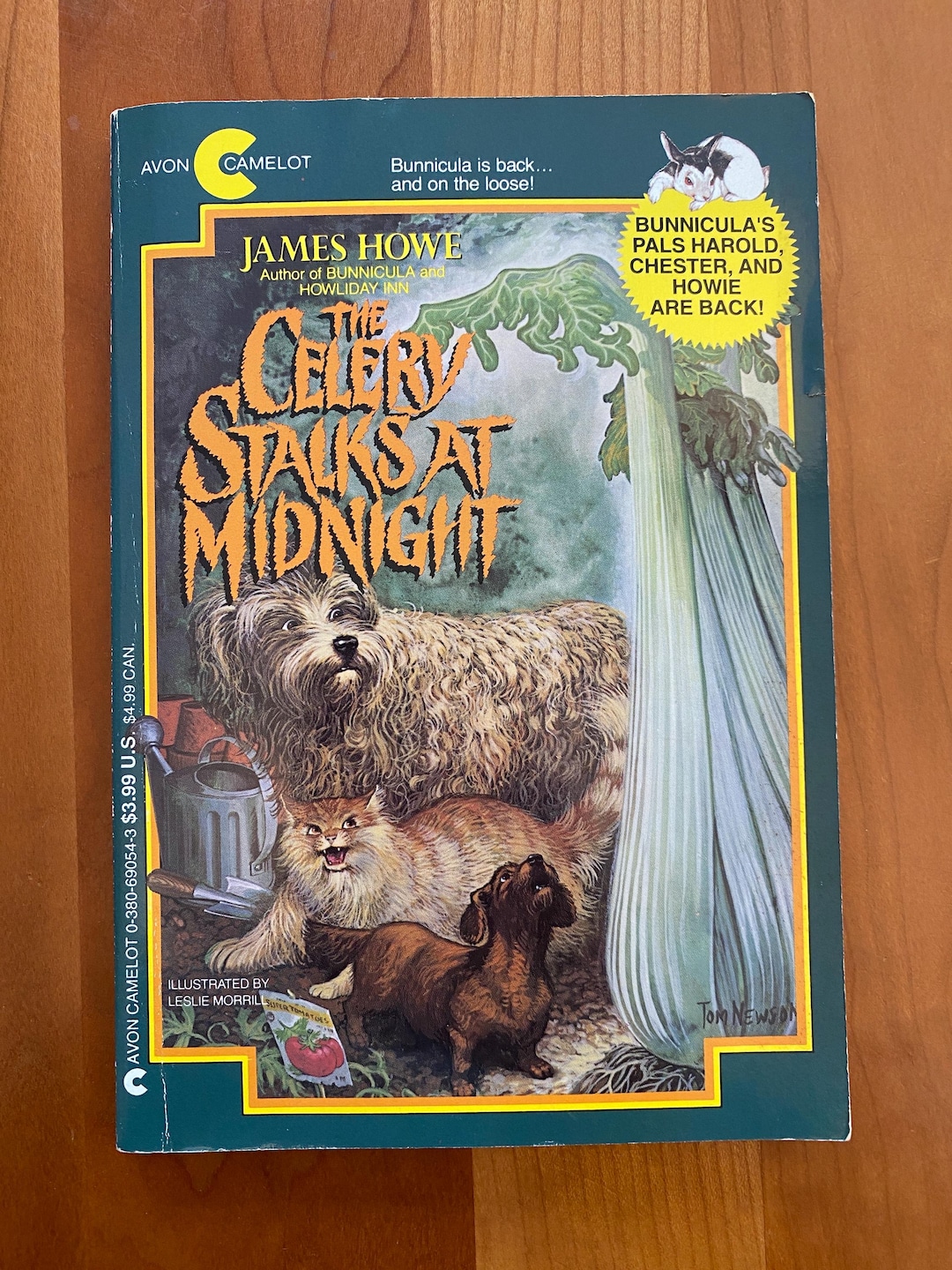 The Celery Stalks at Midnight by James Howe - 1984 Avon Paperback Book ...