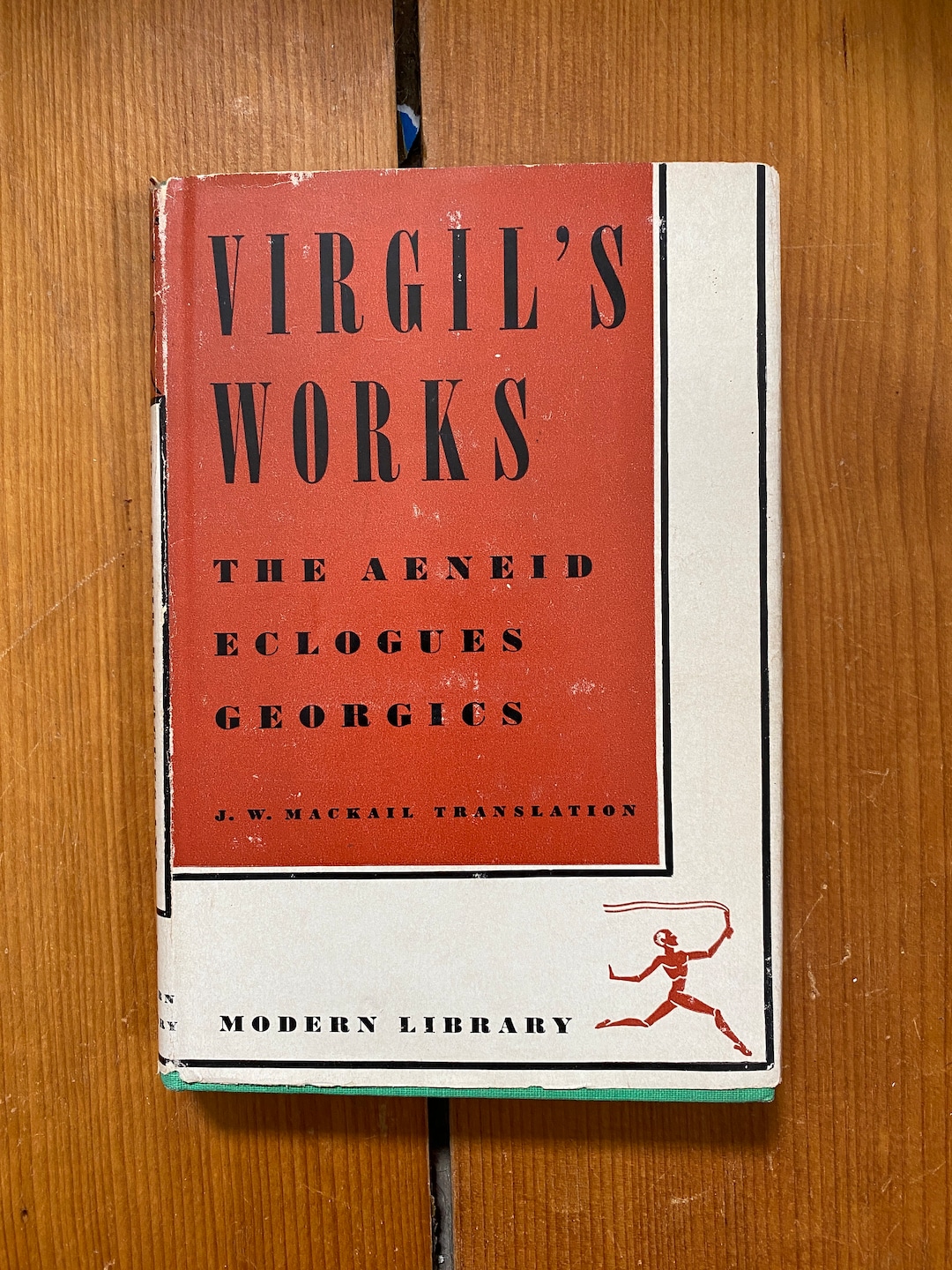 Virgil's Works - the Aeneid - Eclogues - Georgics - Modern Library 1950 ...