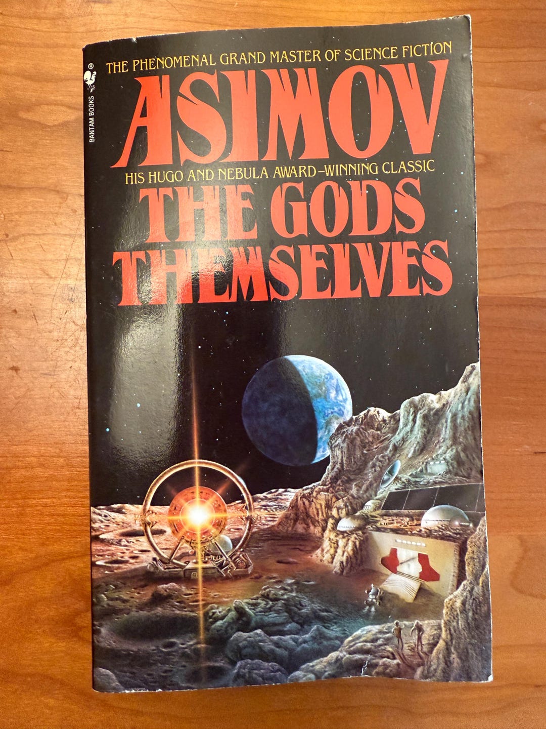 The Gods Themselves by Isaac Asimov - 1990 Bantam - Etsy