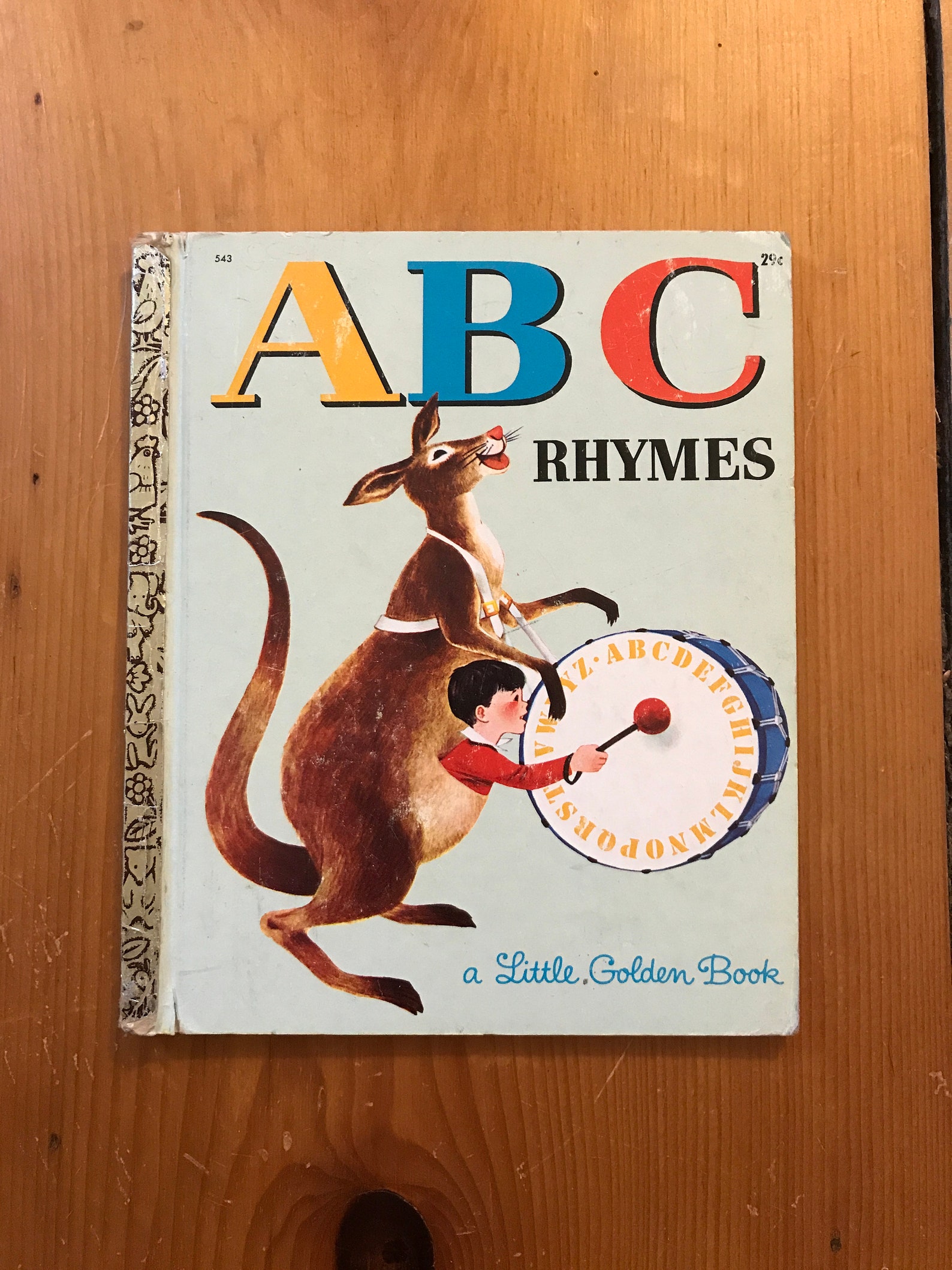 Little Golden Books ABC Rhymes 1964 - First Edition Hardcover - Etsy
