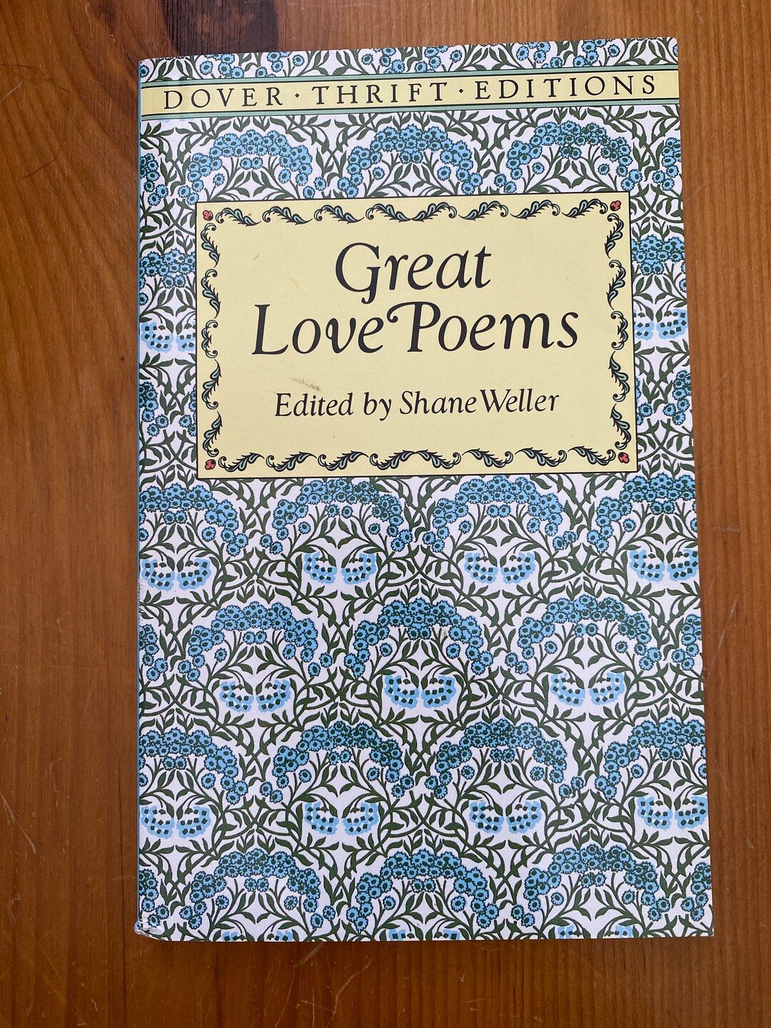 Great Love Poems- Dover Thrift Edition 1992 - Donne/keats/poe/browning ...