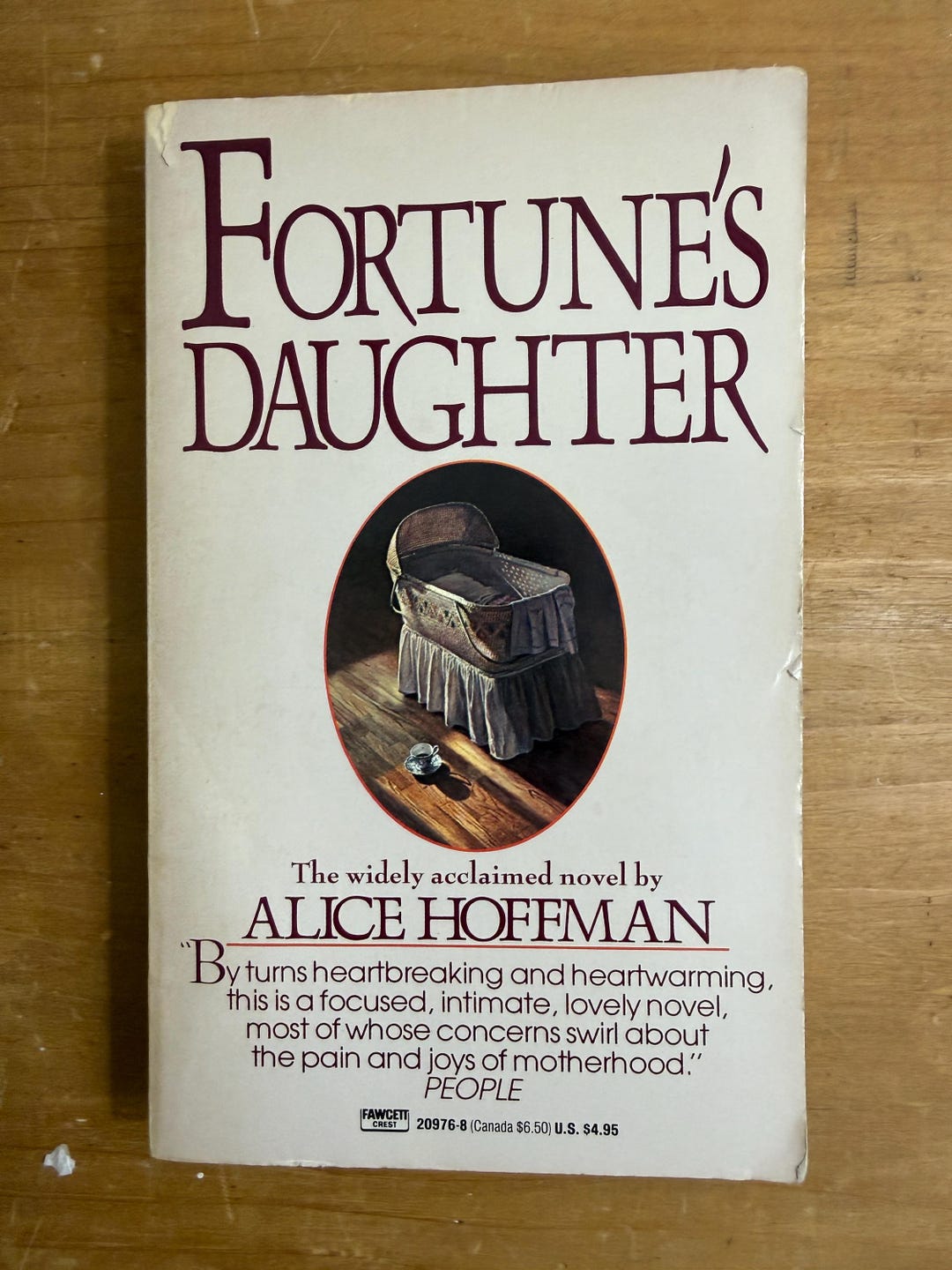 Fortune's Daughter by Alice Hoffman - 1991 Fawcett - Etsy