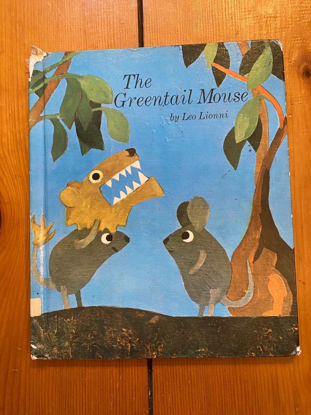 The Greentail Mouse By Leo Lionni 1973 Pantheon Hardcover Ex Library Etsy
