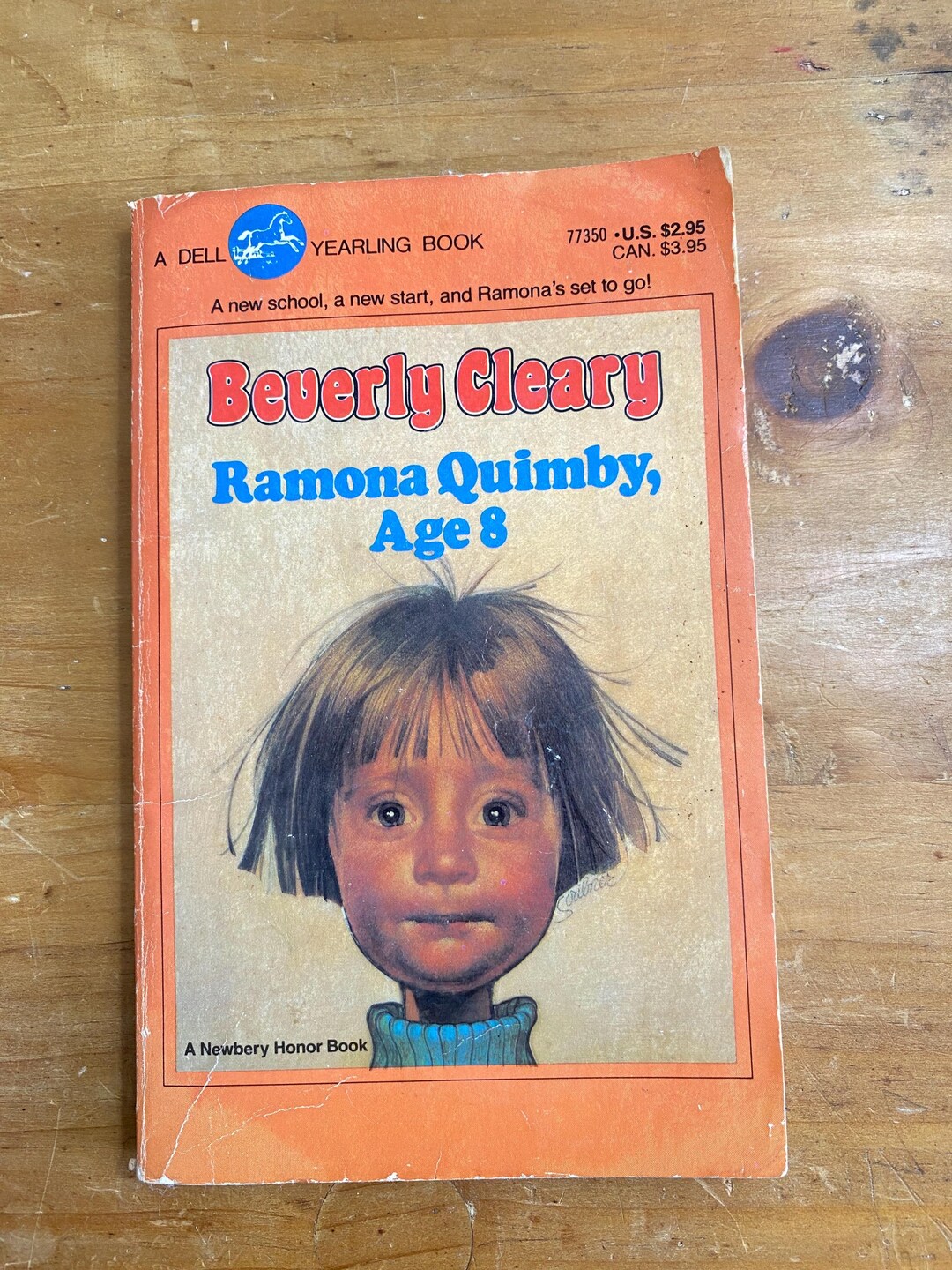 Ramona Quimby, Age 8 by Beverly Cleary - 1982 Dell Yearling - Etsy