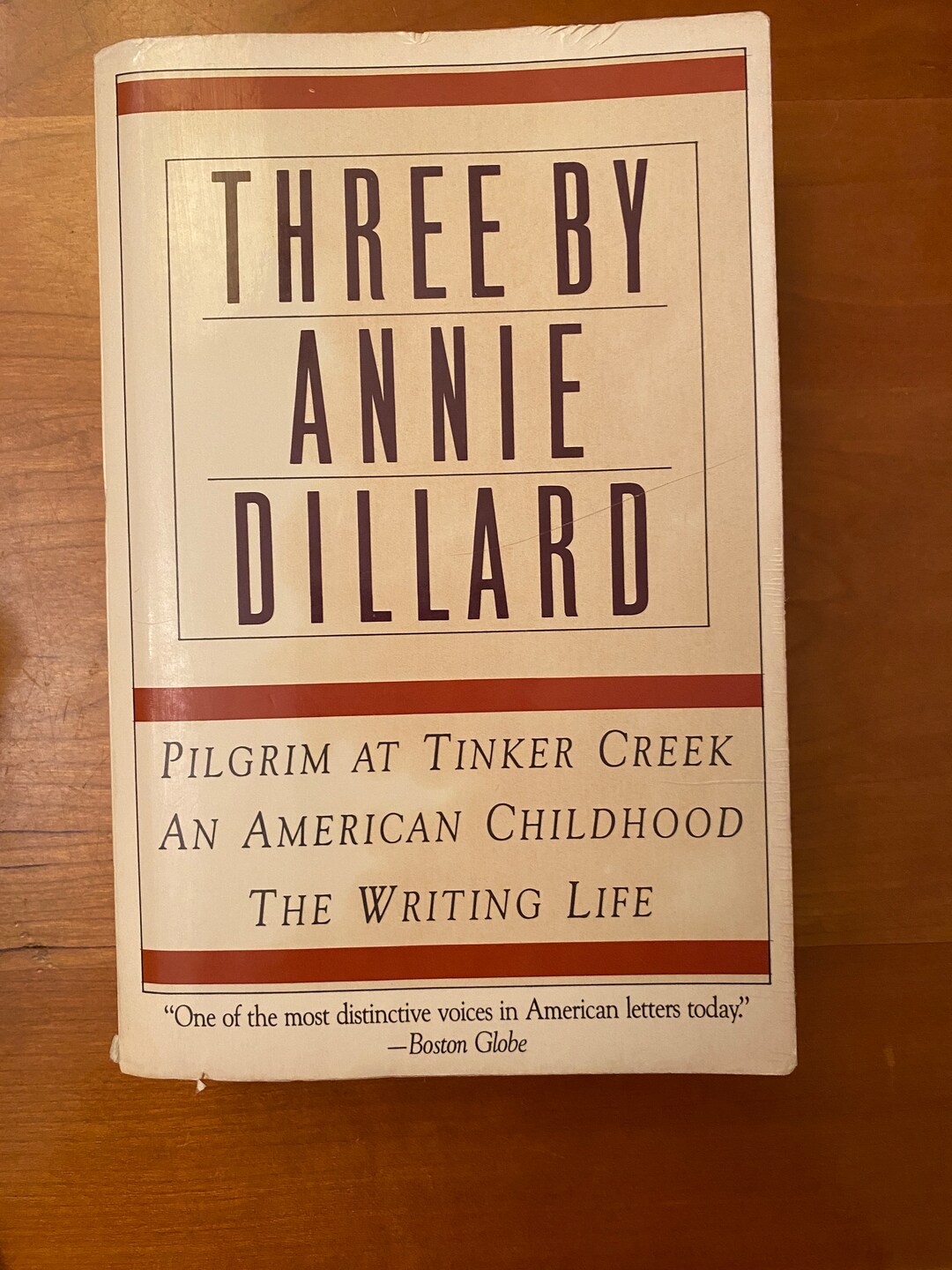 Three by Annie Dillard - 1990 First Perennial Edition - Pilgrim at ...