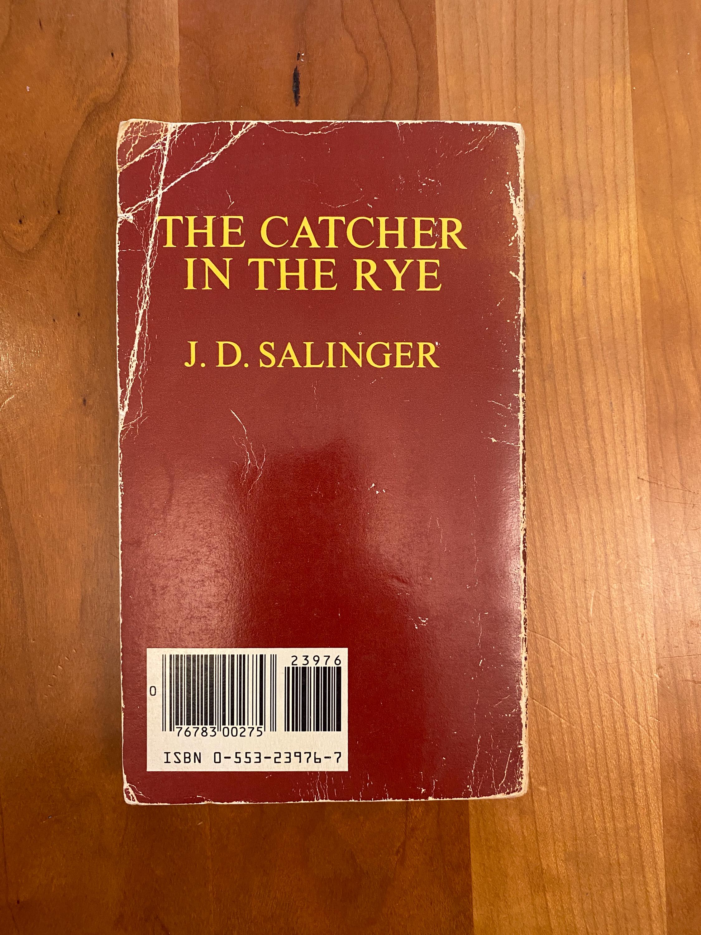 The Catcher in the Rye by J.D. Salinger - 1981 Bantam - Etsy
