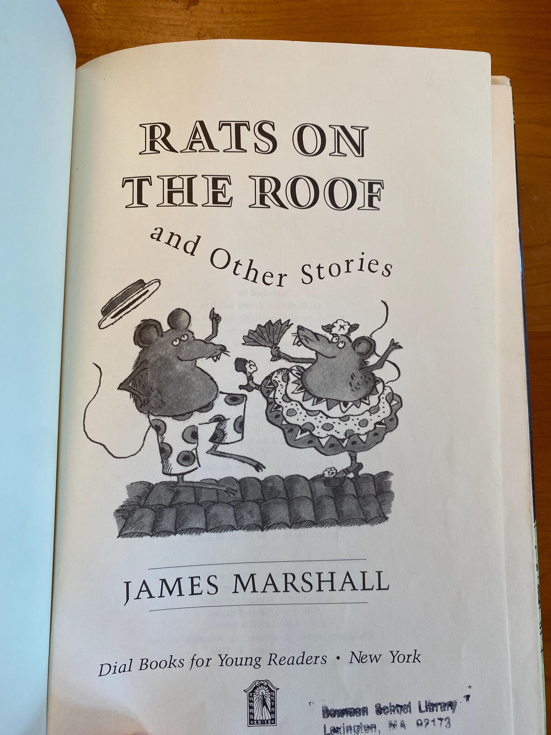 Rats on the Roof and Other Stories by James Marshall - 1991 Dial Books ...