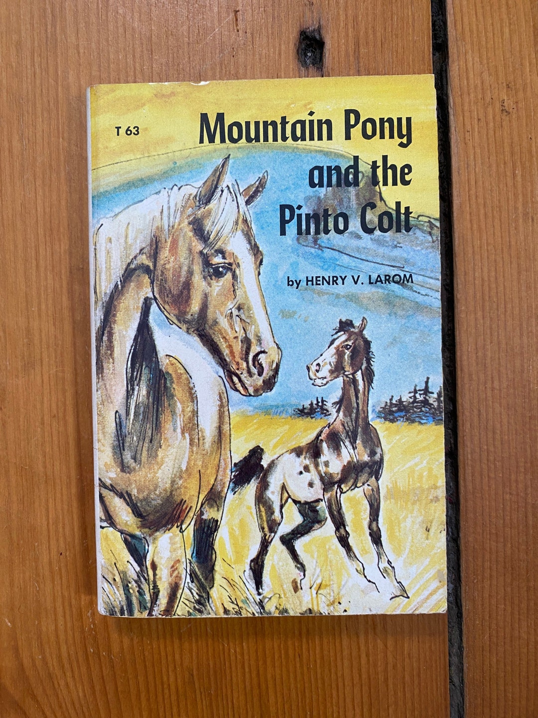 Mountain Pony and the Pinto Colt by Henry V. Larom - 1973 Scholastic ...