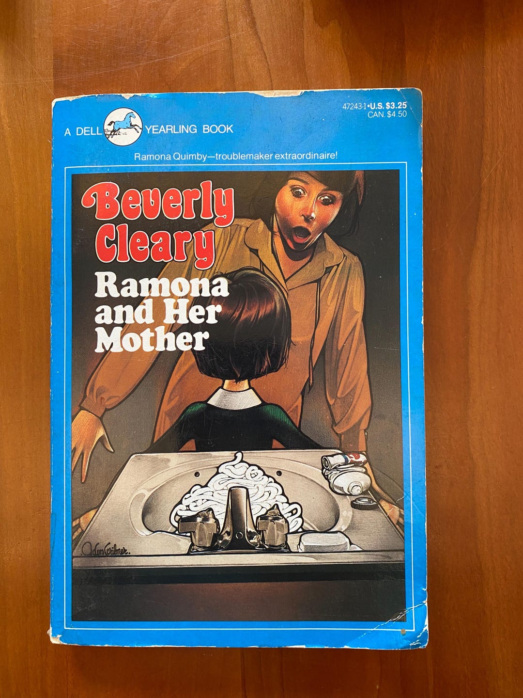 Ramona and Her Mother by Beverly Cleary - 1988 Dell Yearling Paperback ...