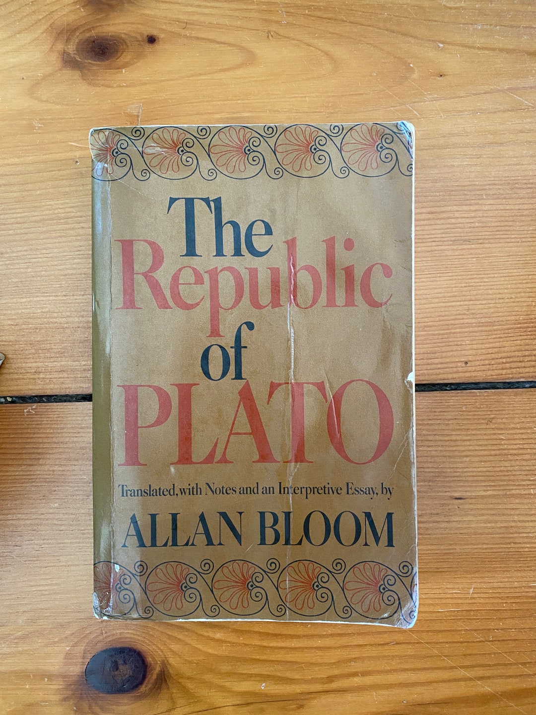 The Republic of Plato - Allan Bloom - 1968 Basic Books Paperback - Etsy