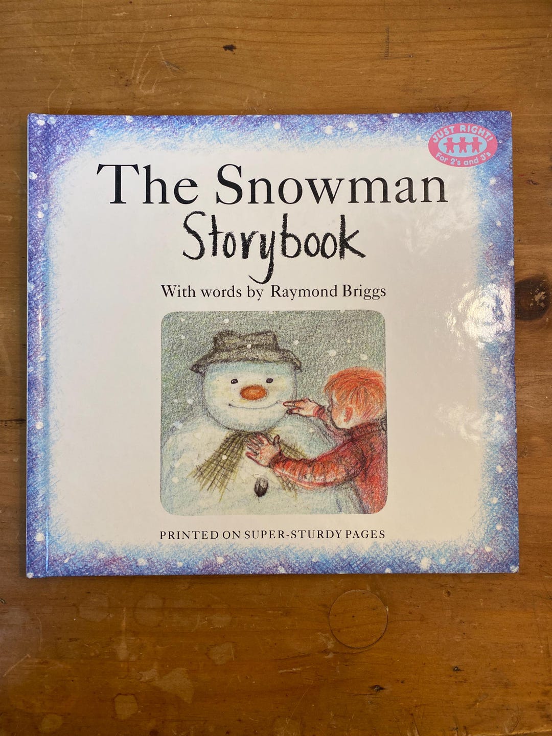 The Snowman Storybook by Raymond Briggs - Random House 1990 - Etsy