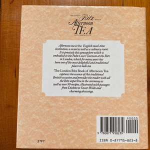 The London Ritz Book of Afternoon Tea by Helen Simpson - Etsy