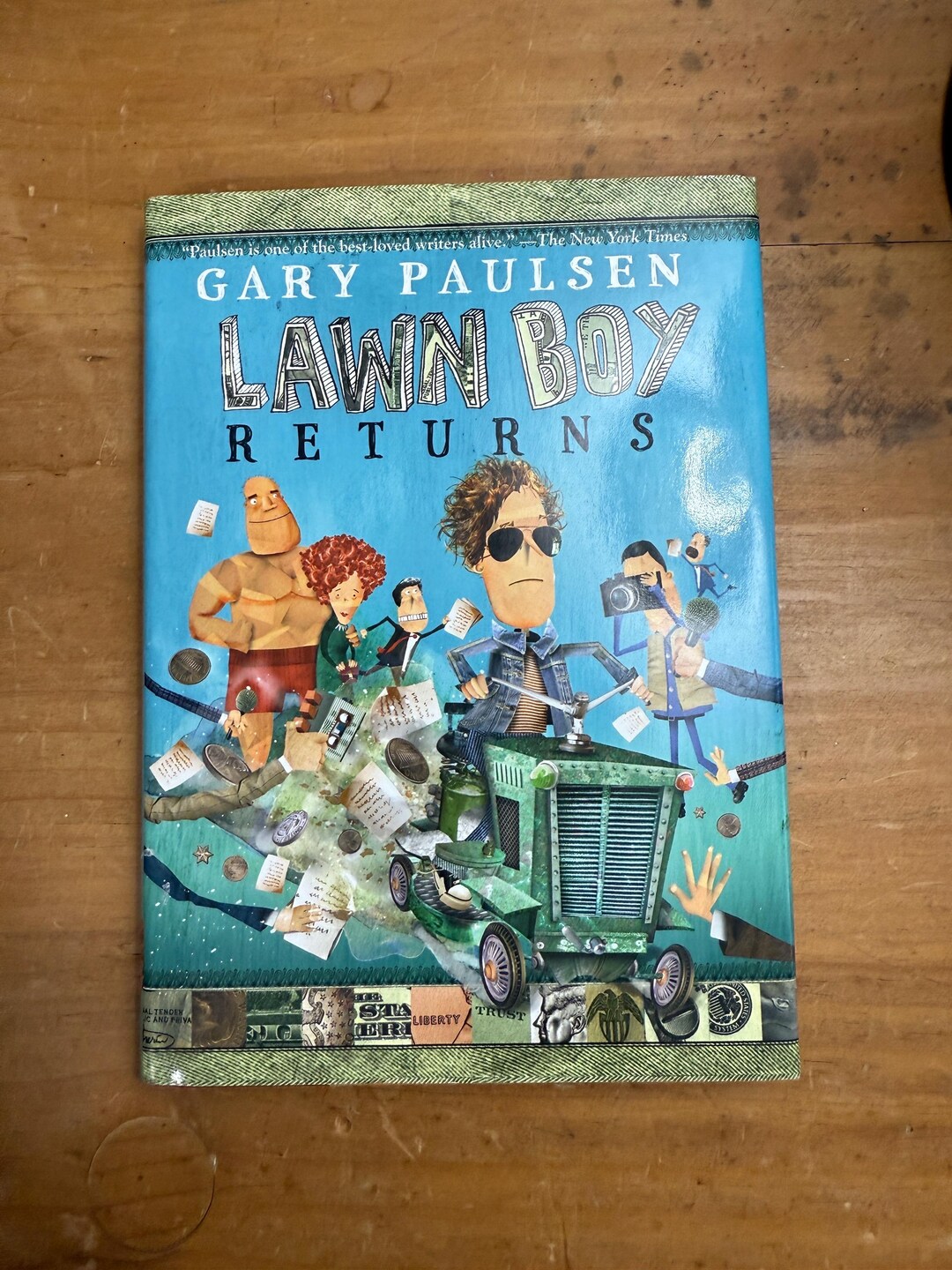 Lawn Boy Returns by Gary Paulsen - Wendy Lamb Books - Etsy