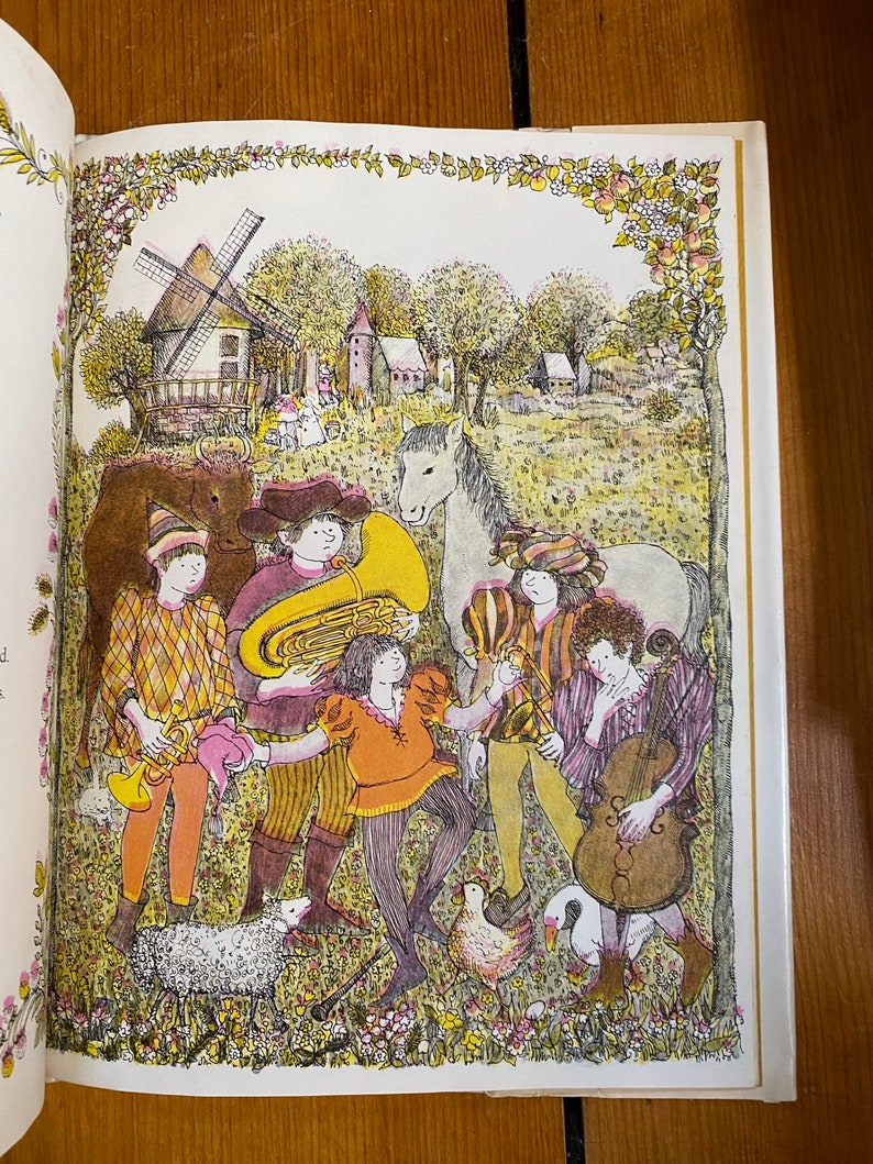 The Troll Music by Anita Lobel - 1966 Hardcover - Ex-library - Etsy