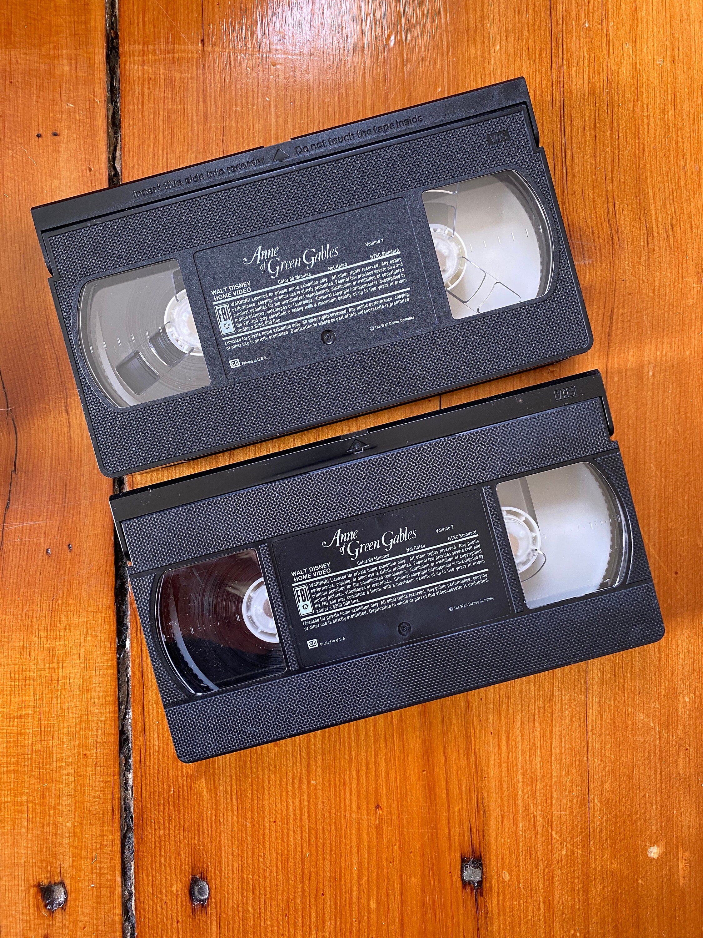 Anne of Green Gables VHS Set - Pbs/wonderworks Production With Megan ...
