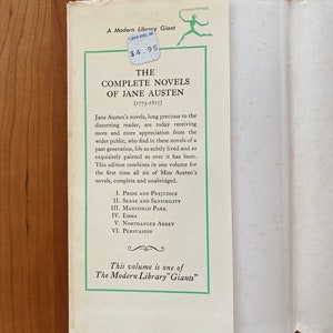 The Complete Novels of Jane Austen - Modern Library - Giant Edition ...