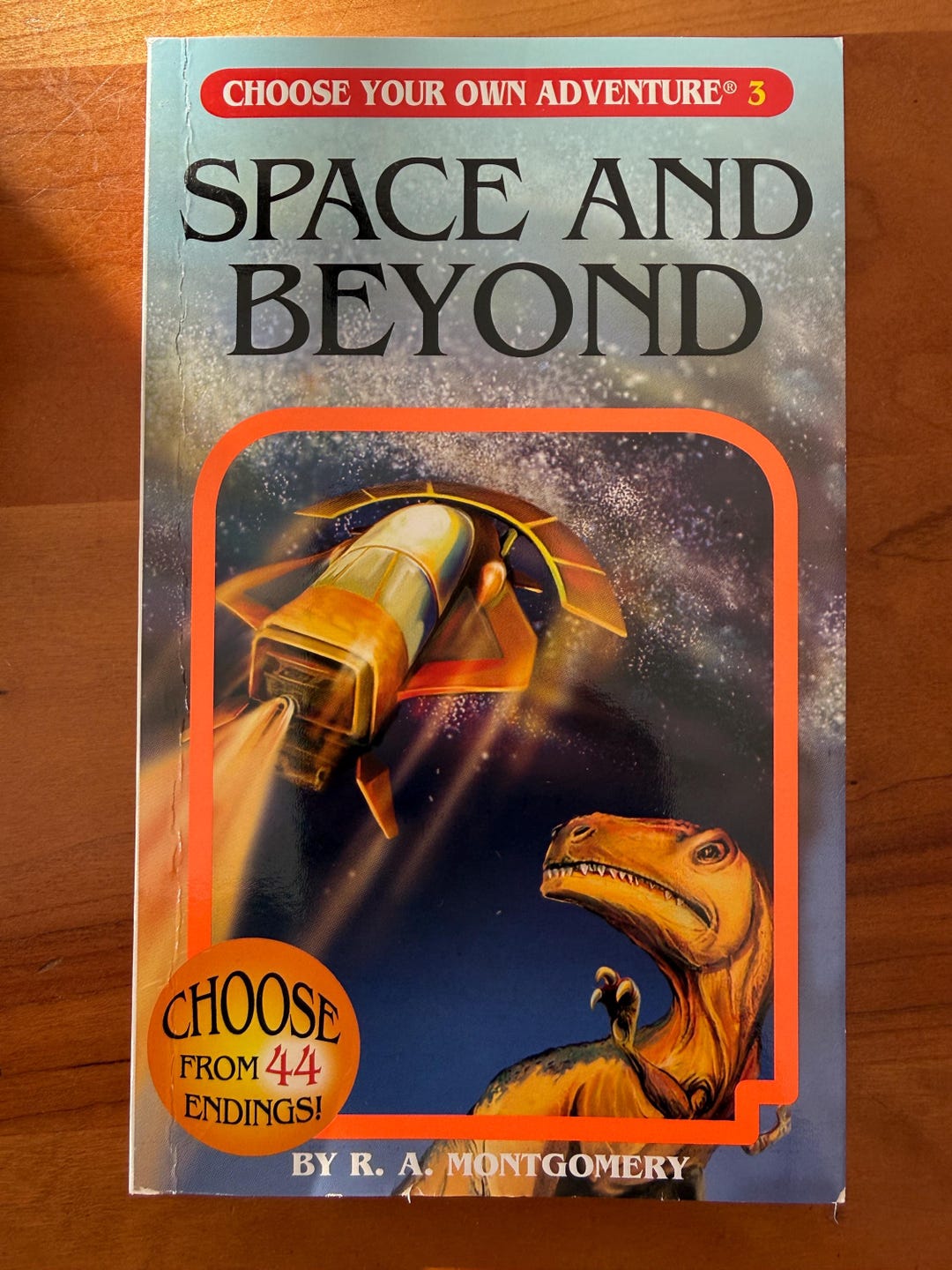 Space and Beyond by R.A. Montgomery - Choose Your Own Adventure ...