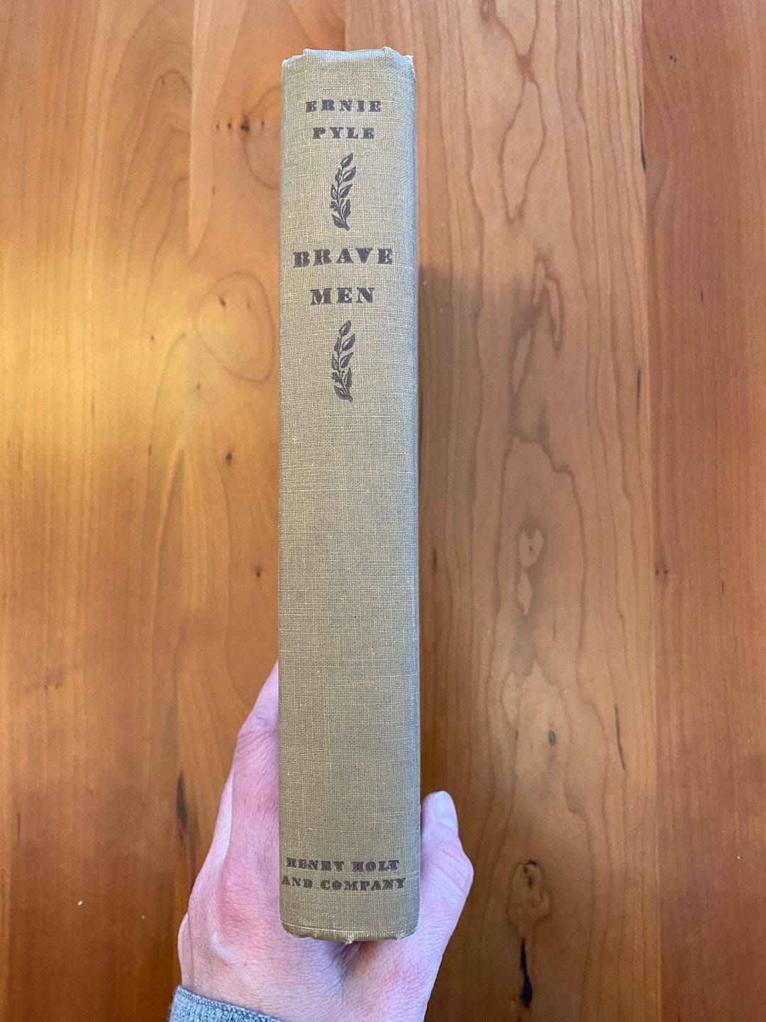 Brave Men by Ernie Pyle - Henry Holt Company 1944 - Etsy