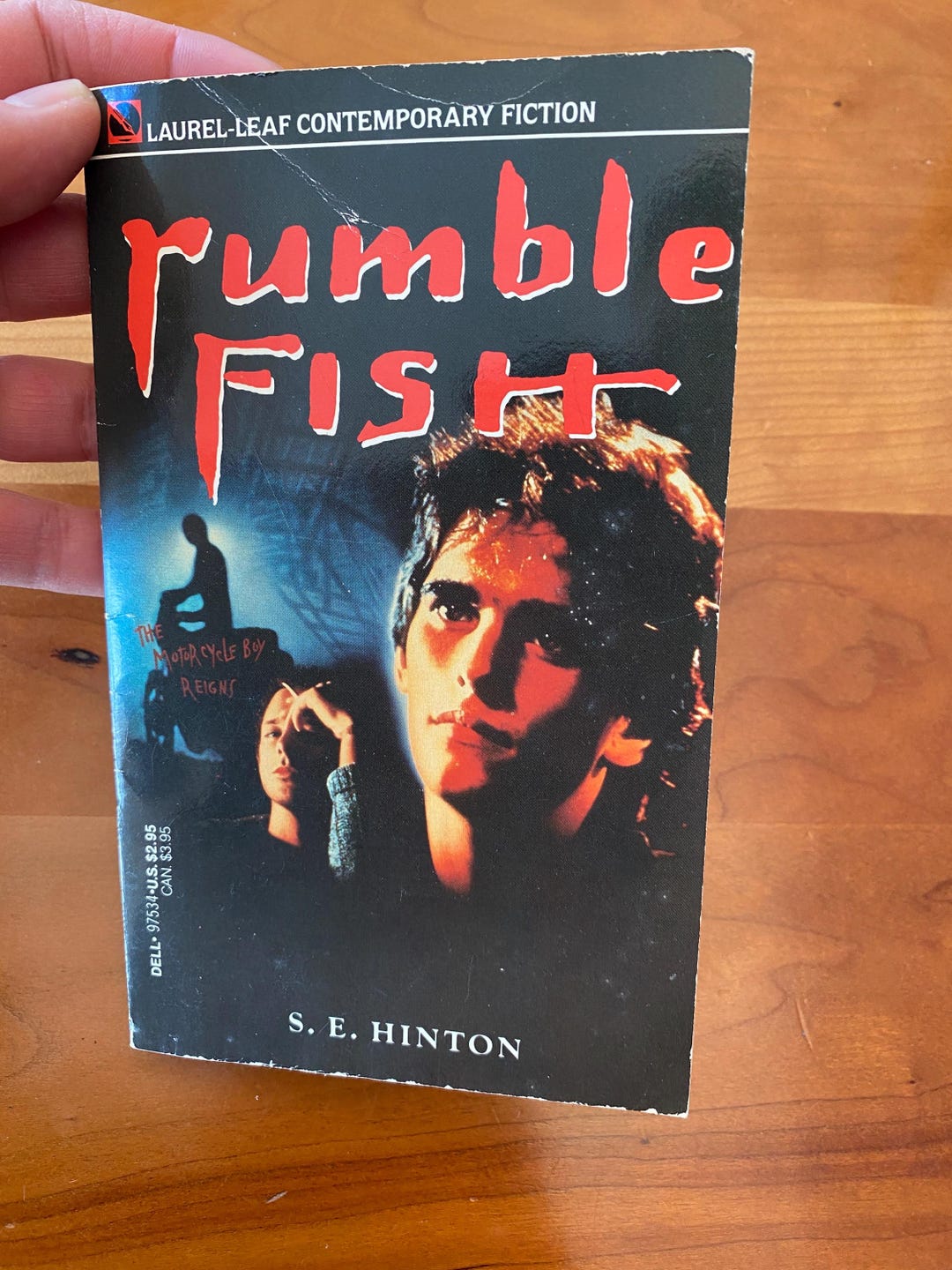 Rumble Fish by S.E. Hinton - Dell Laurel Leaf - 1983 Movie Tie-in - Etsy