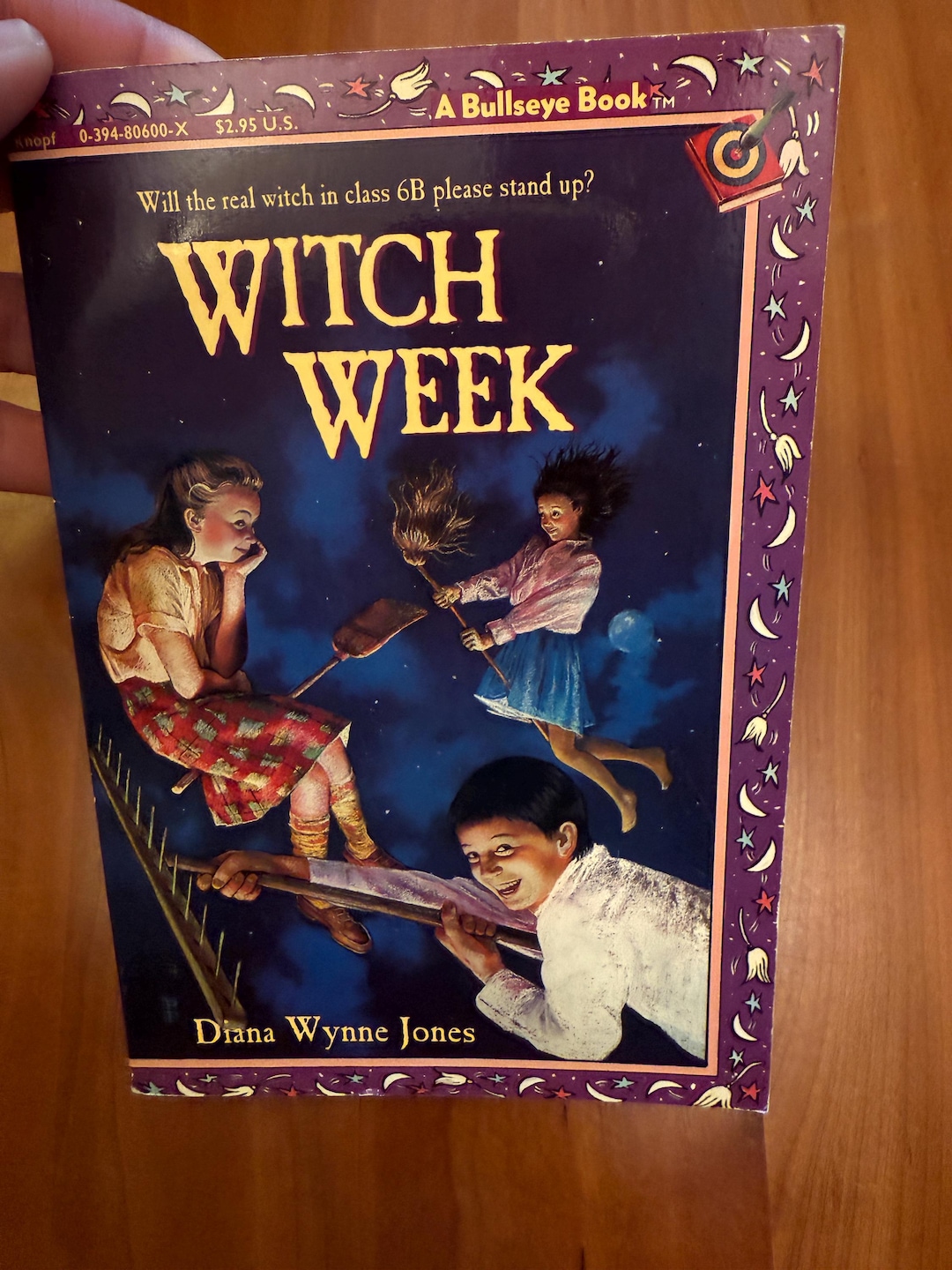 Witch Week by Diana Wynne Jones - 1988 Knopf/bullseye - Etsy
