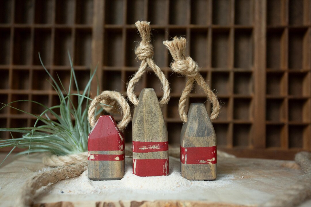 Mini Buoy Set - Red - Etsy