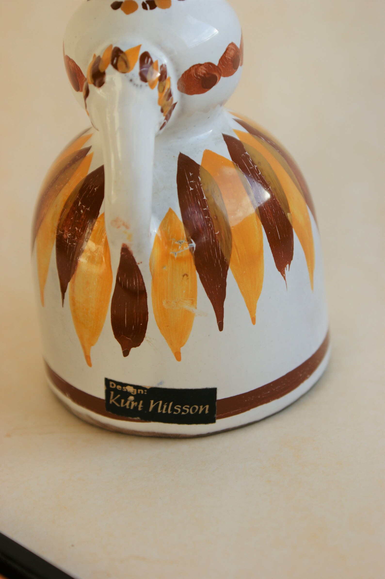 Flower Girl Folklore Figure by Kurt Nilsson Retro - Etsy