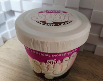 The Stuff Pint Container Movie Prop Dessert Horror 1985 VHS - Etsy
