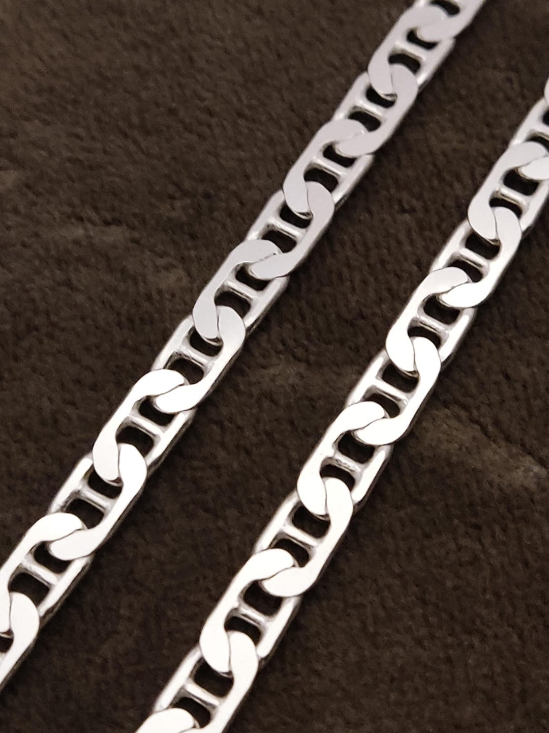 Sterling Silver 925 Greek Theta Chain 5mm Necklace Bracelet, Greek ...