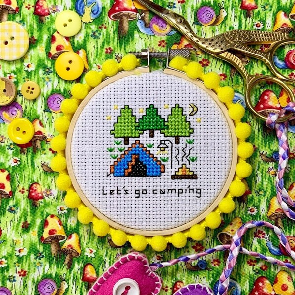 Lets Go Camping - Etsy