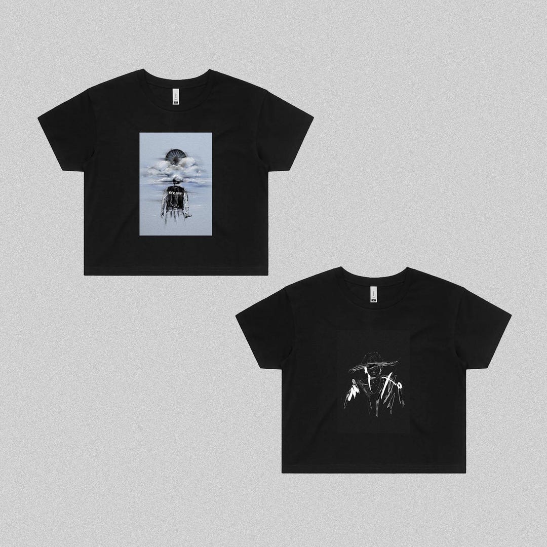 MADE TO ORDER | Dpr Ian Art Crop T-shirt - Etsy