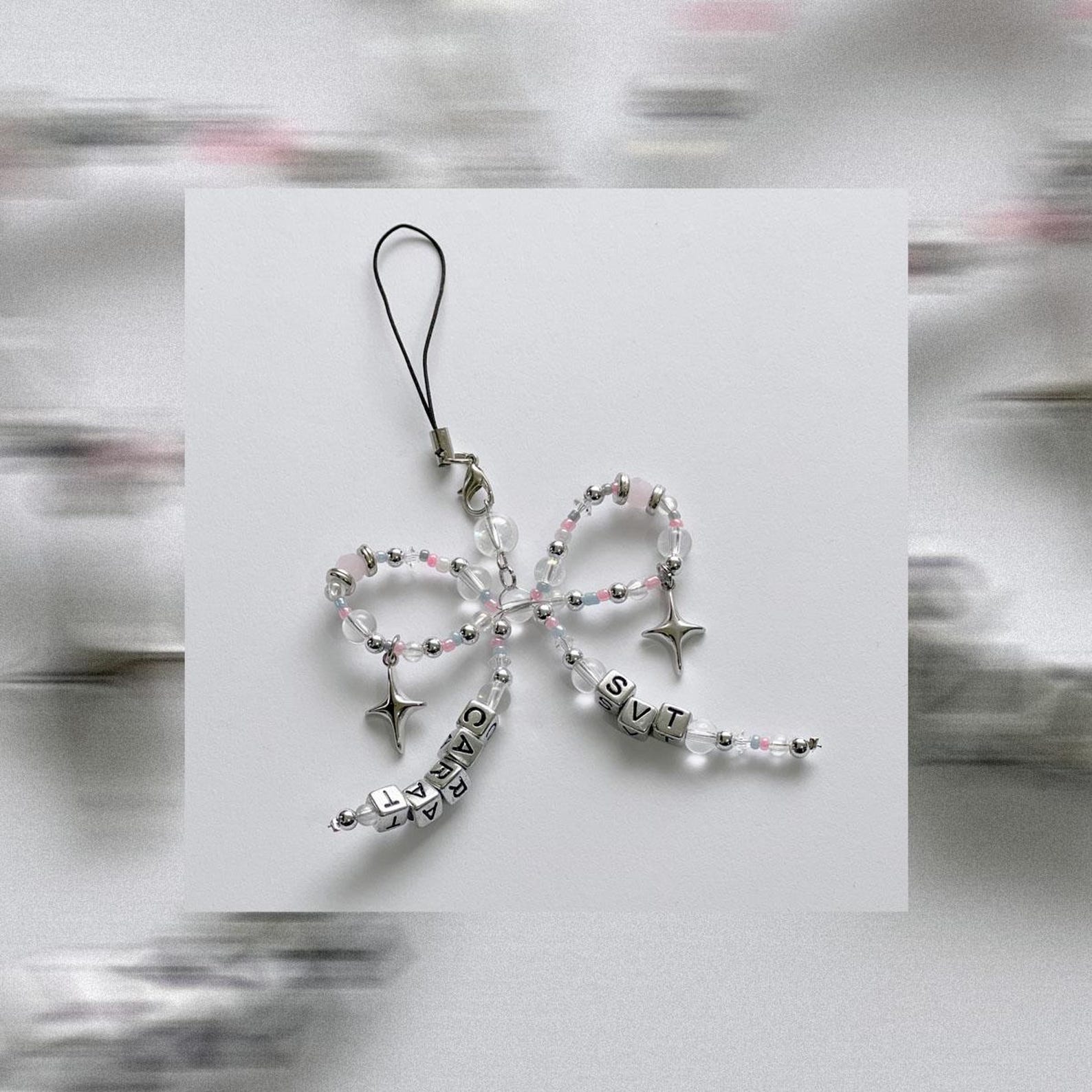 SEVENTEEN | SVT | Carat| Cute Bow Phone Charm - Etsy