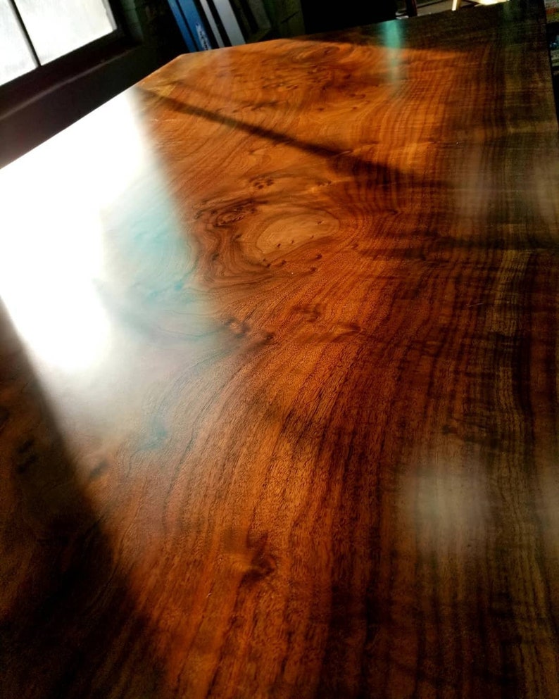 Claro Walnut Single Slab of Claro Walnut Table / black Walnut - Etsy