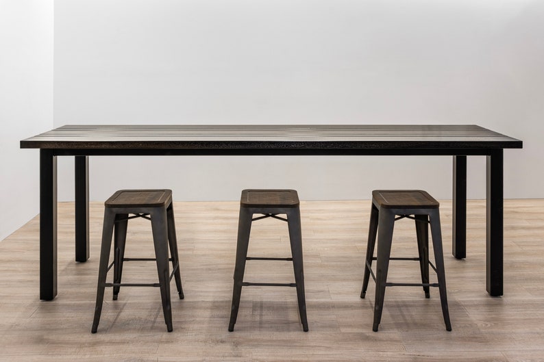 Outdoor Bar Height Parsons Style Table - Etsy