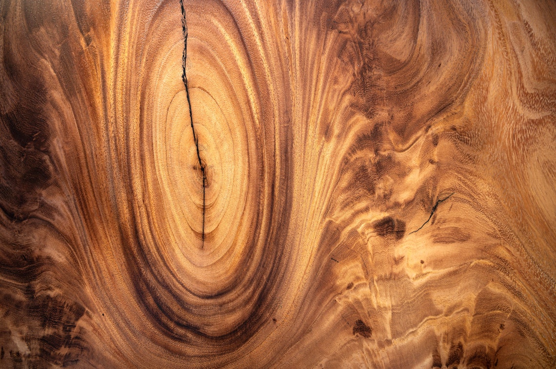 Massive Hawaiian Acacia Monkey Pod Slab. Excellent Figuring and Grain. - Etsy