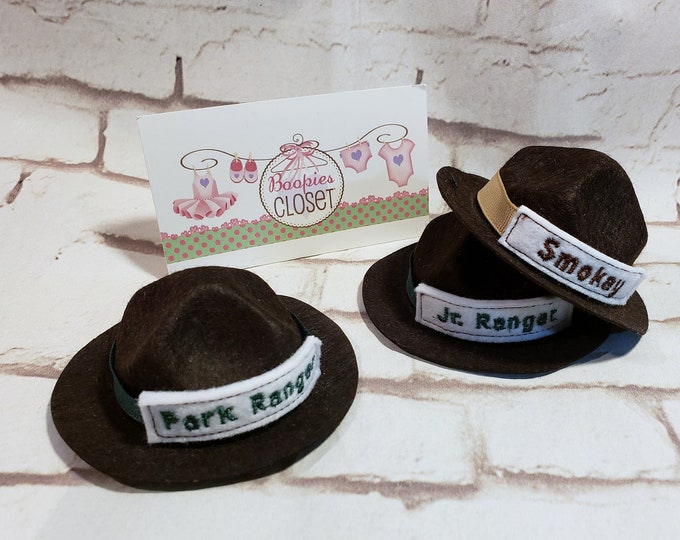 Park Ranger Hat Park Ranger Costume Ranger Hat Ranger Baby Personalized ...