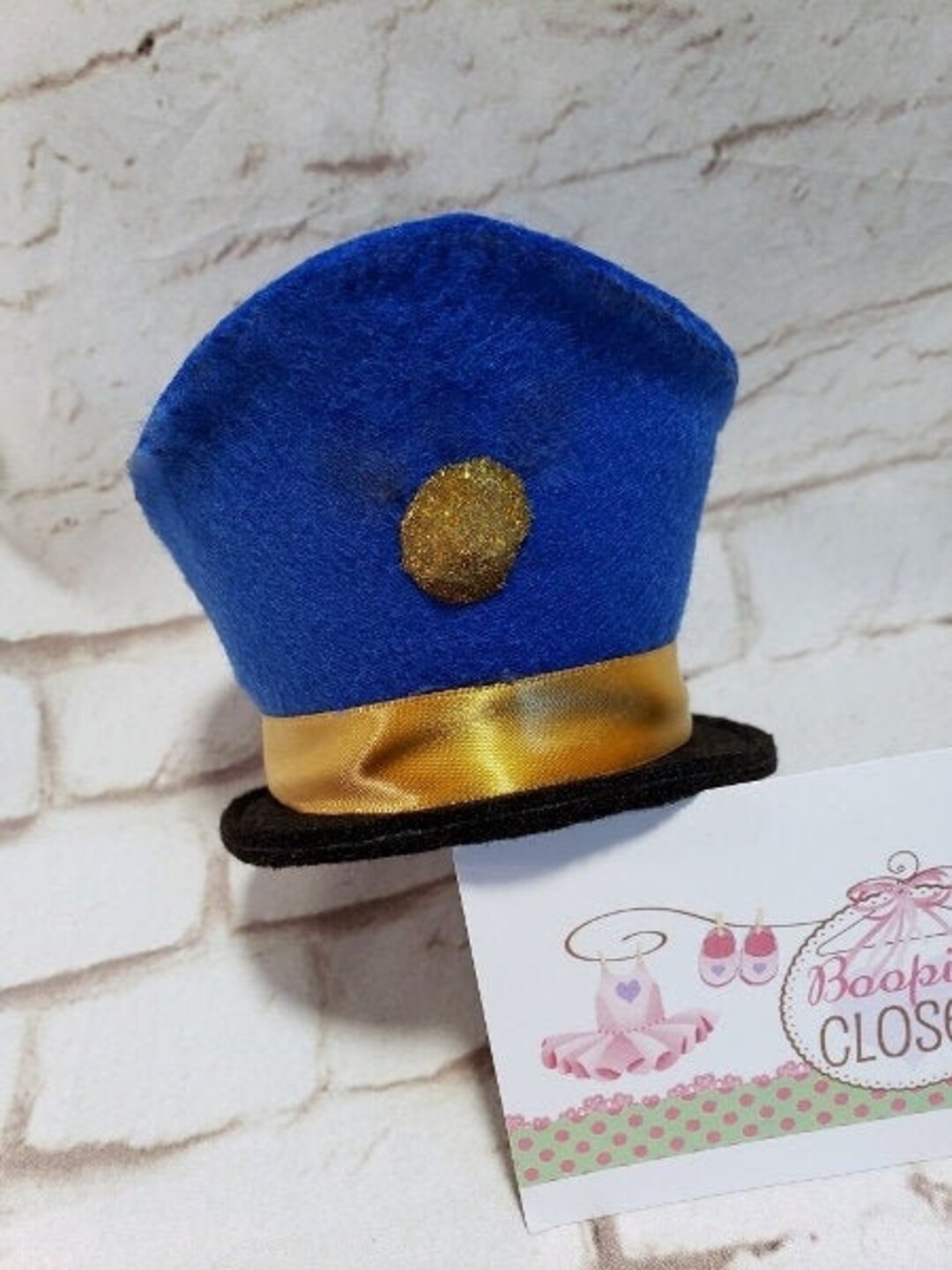 Mini Police Cap, Mini Sheriff Hat, Mini Brimmed Cap, Mini Police Themes ...