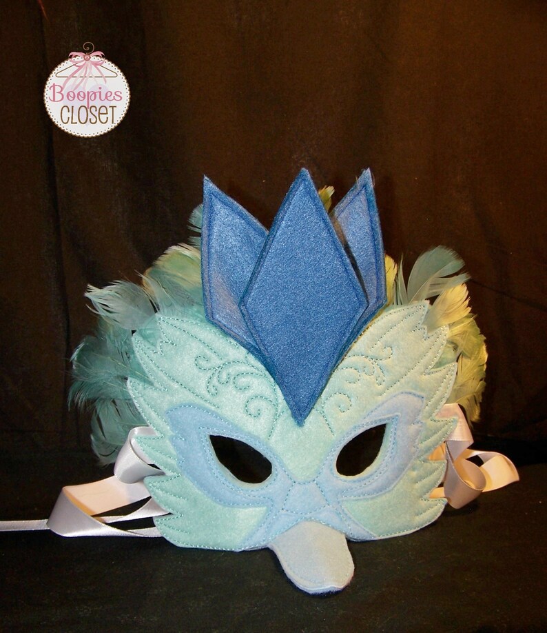 Custom Bird Mask, Adult Masks, Kids Masks, Exotic Bird Mask, Firebird ...
