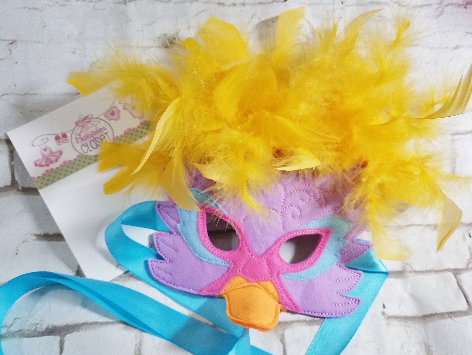Custom Bird Mask, Adult Masks, Kids Masks, Exotic Bird Mask, Firebird ...