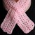 CROCHET PATTERN: Breast Cancer Awareness Ribbon-inspired Scarf W/bonus ...