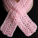 CROCHET PATTERN: Breast Cancer Awareness Ribbon-inspired Scarf W/bonus ...