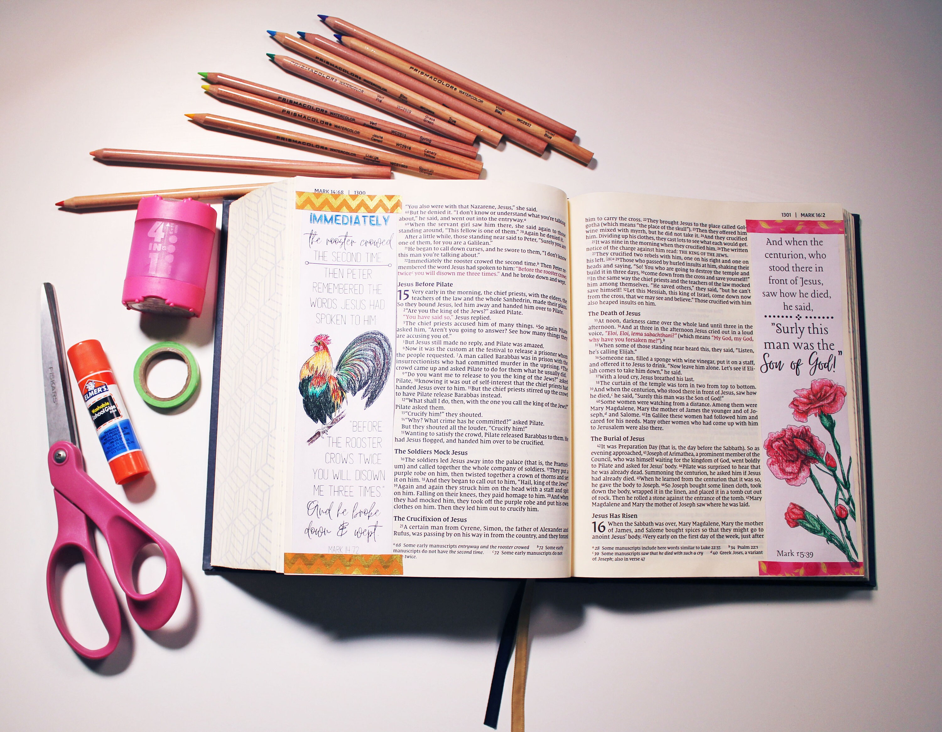 Easter Bible Journaling Printable Template Verse DIGITAL | Etsy