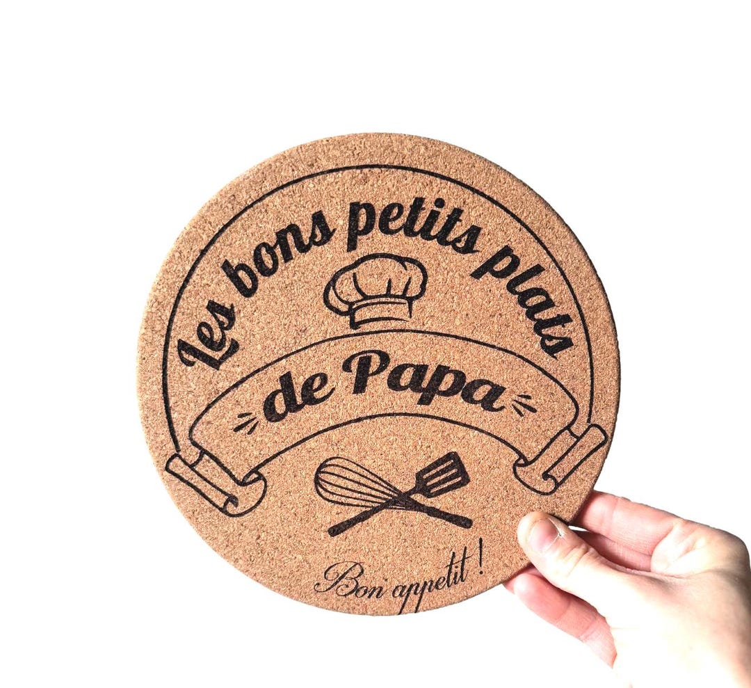 Personalized Dad Kitchen Trivet, Father's Day Gift, Personalized Dad ...