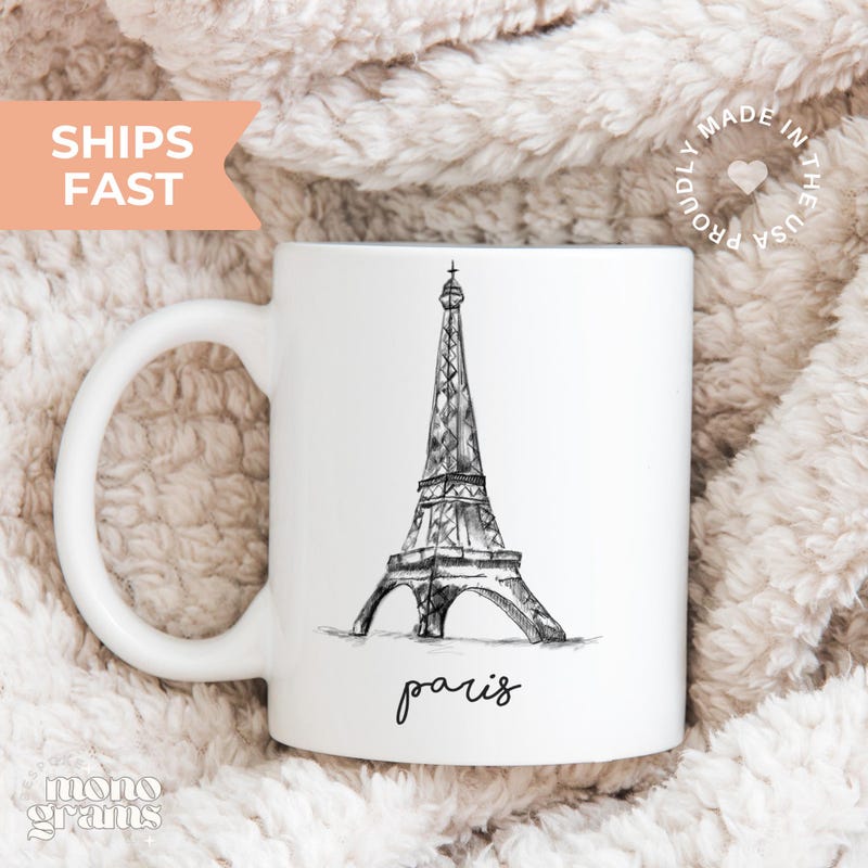 Paris Mug - Etsy