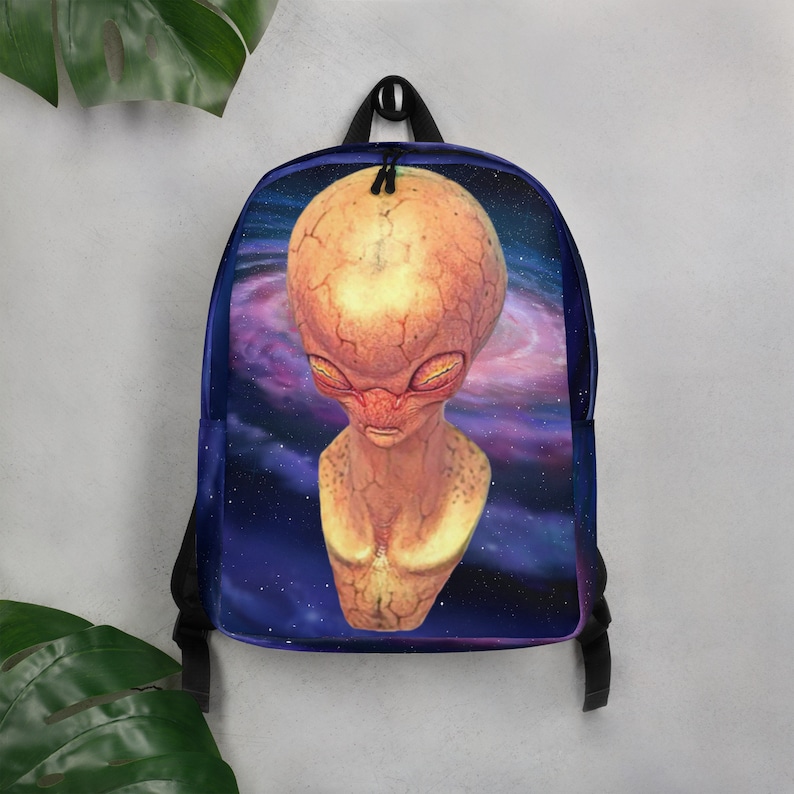 Minimalist Backpack Alien - Etsy
