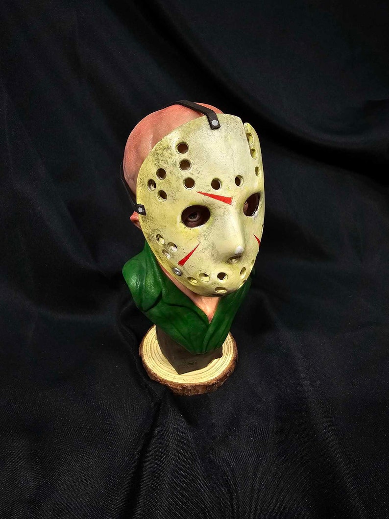 Translucent Resin Jason Voorhees Bust (w/removable Hockey Mask) - Etsy