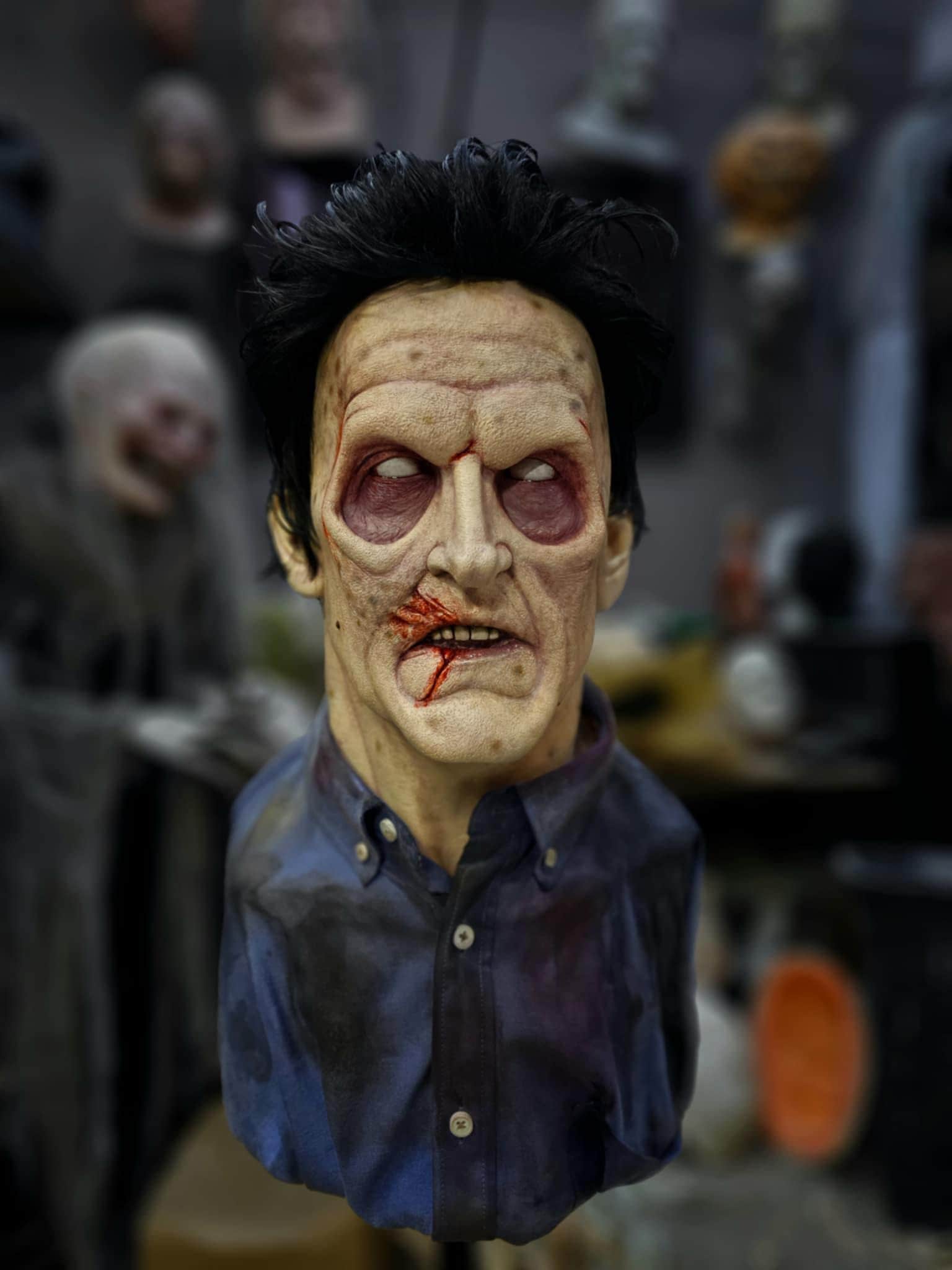 Possessed Ash (evil Dead 2) Resin Display Bust - Etsy