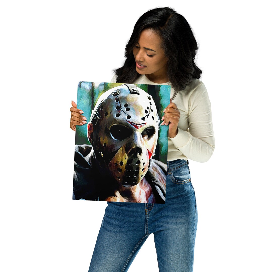 Jason friday the 13th Portrait Concept Art Metal Prints - Etsy