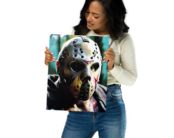 Jason Voorhees Concept Art Metal Prints - Etsy